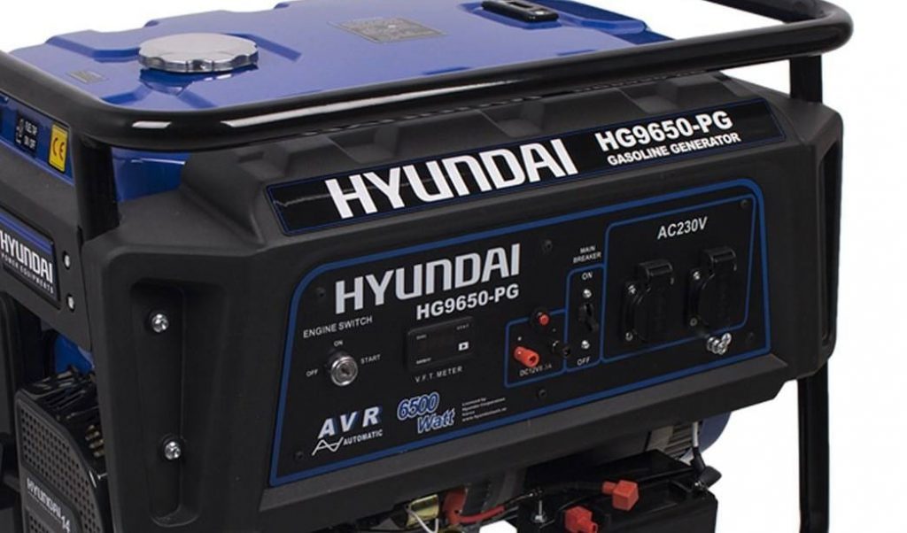 موتور برق هیوندایی hg 8525 | بنزینی 8.5 کیلووات بهمراه چرخ و باطری | بهمراه لیست قیمت